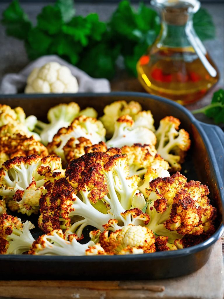 Como preparar - Coliflor al horno